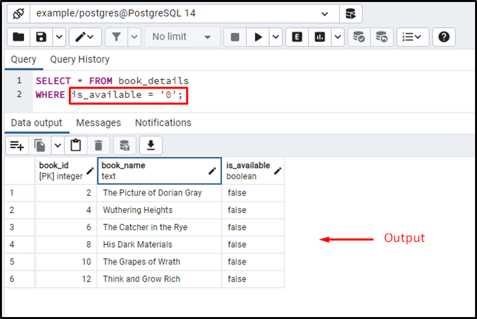 PostgreSQL BOOLEAN Data Type With Examples CommandPrompt Inc 